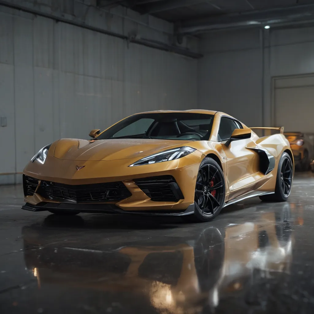 Exploring the Building Process of the Corvette C8