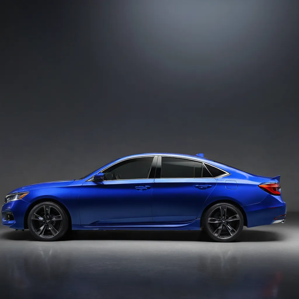 Exploring the Royal Blue Honda Accord Sport Features