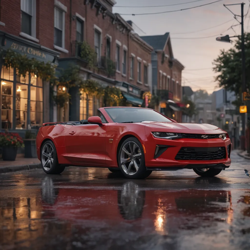 Exploring the Chevrolet Camaro 2SS Convertible