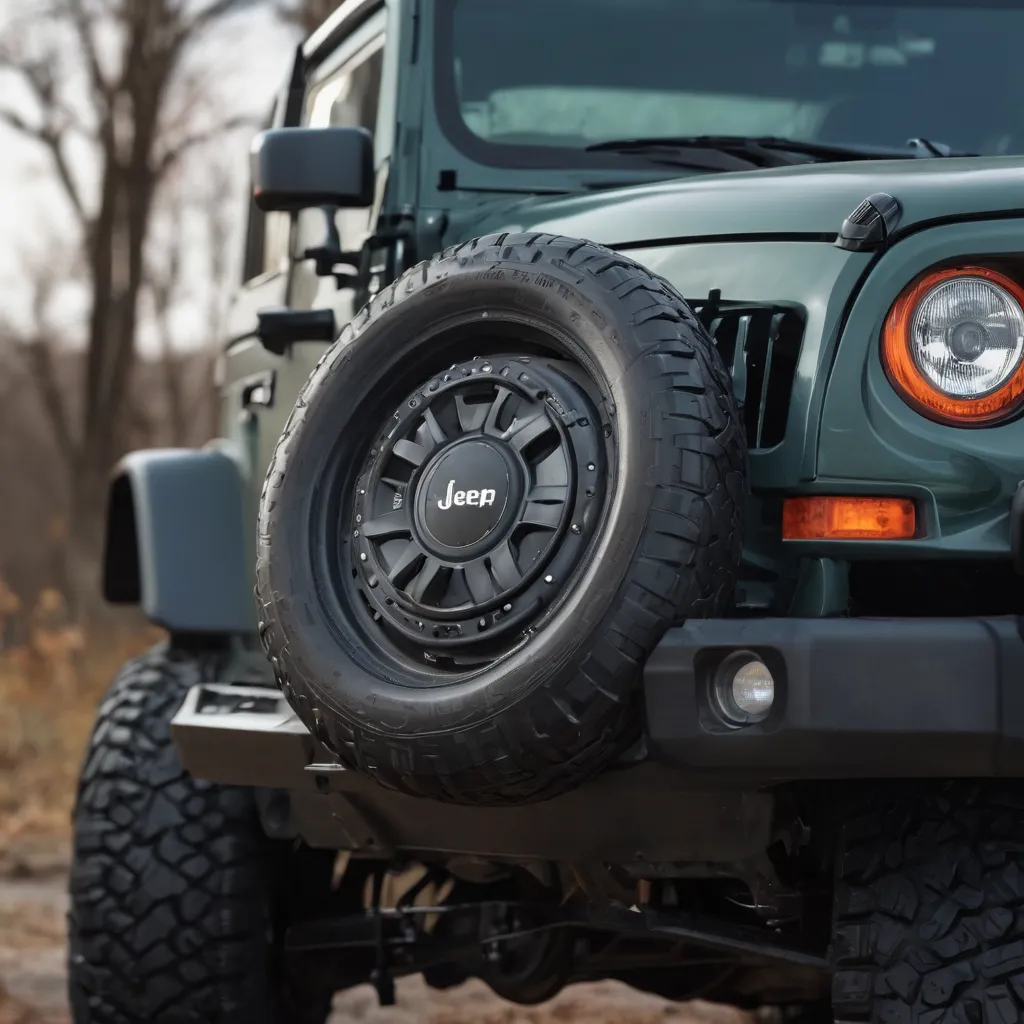 Jeep Wrangler Spare Tire Covers with Backup Cameras
